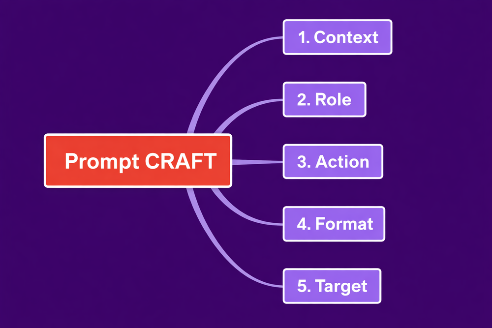 Apprendre à prompter : la méthode CRAFT pour utiliser ChatGPT au travail
